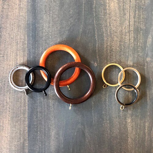 Blinds.com Deluxe Custom Drapery Rings | Blinds.com