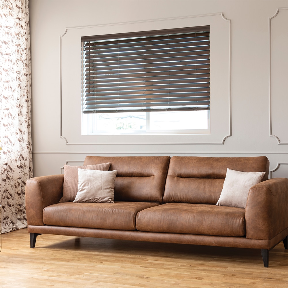 Designer 2 1/2 Inch Ultra Faux Wood Blinds | Blinds.com