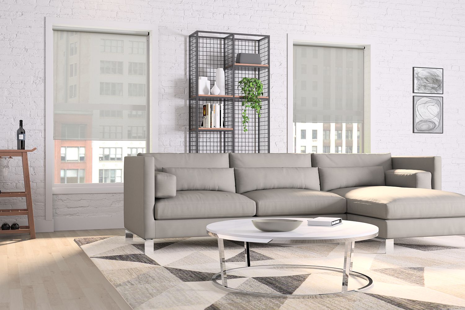 EZ-A Motorized Solar Shades | Blinds.com